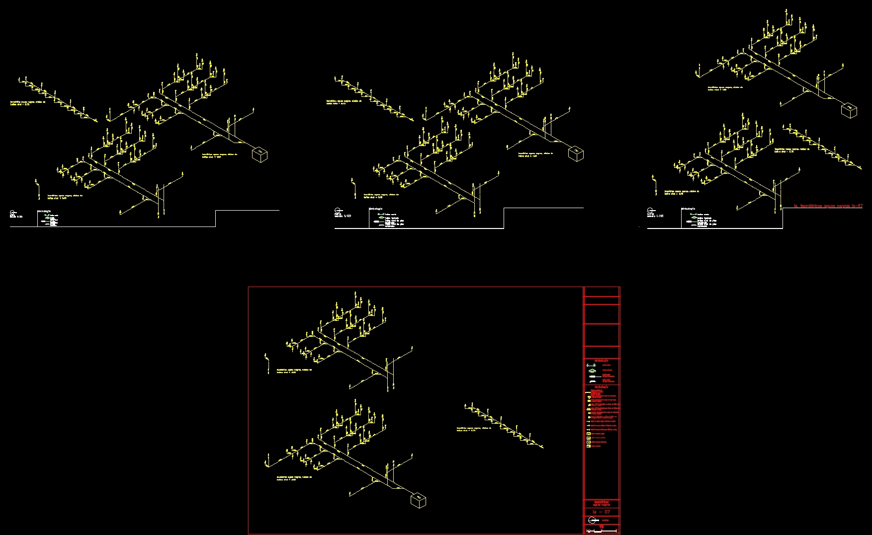 Isometric Pipes For Sewage DWG Block for AutoCAD • Designs CAD Isometric Pipes For Sewage DWG Block for AutoCAD • Designs CAD