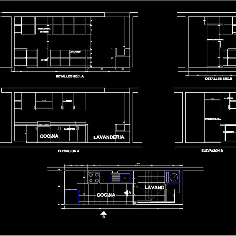 Kitchen DWG Block for AutoCAD • Designs CAD
