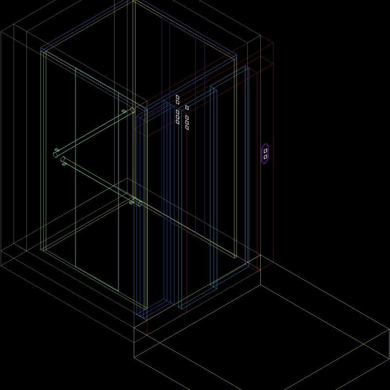 Lift 3D DWG Model for AutoCAD • Designs CAD