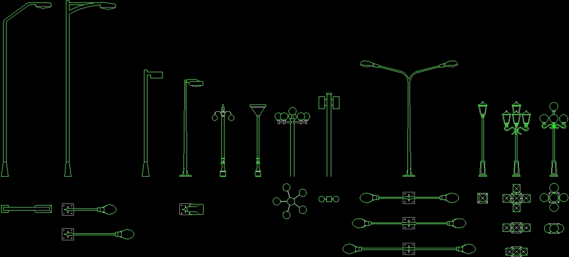 Lighting 2D DWG Plan For AutoCAD Designs CAD