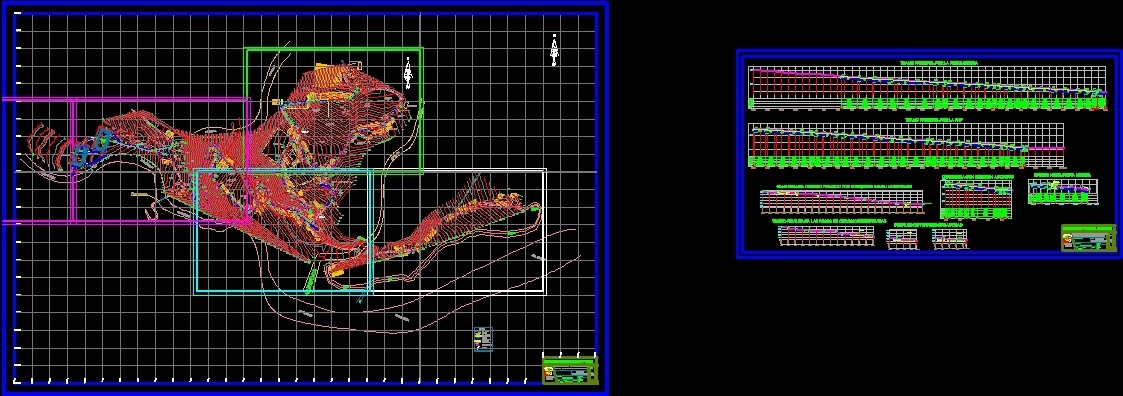 Map Sewer Lines, Trujillo, Peru DWG Block for AutoCAD • Designs CAD