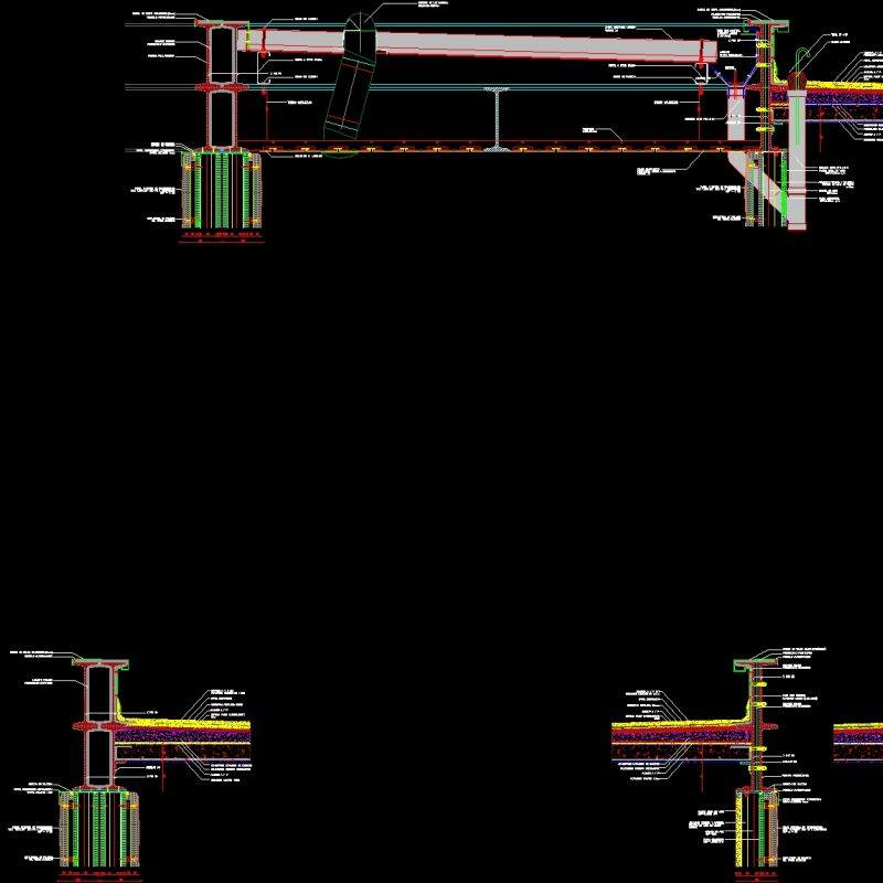Metallic Structure - Details DWG Detail for AutoCAD • Designs CAD
