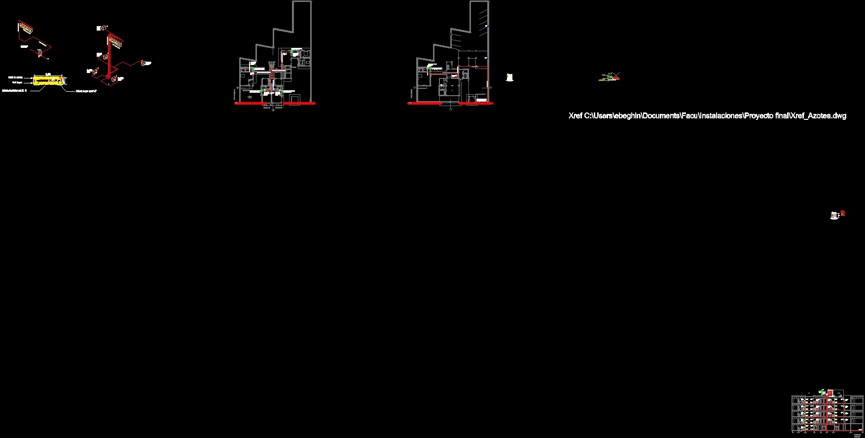 Multi Gas Installation DWG Block for AutoCAD • Designs CAD
