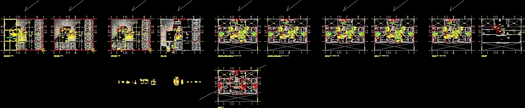 Networks Of Cold Water On Building Multi DWG Detail for AutoCAD ...