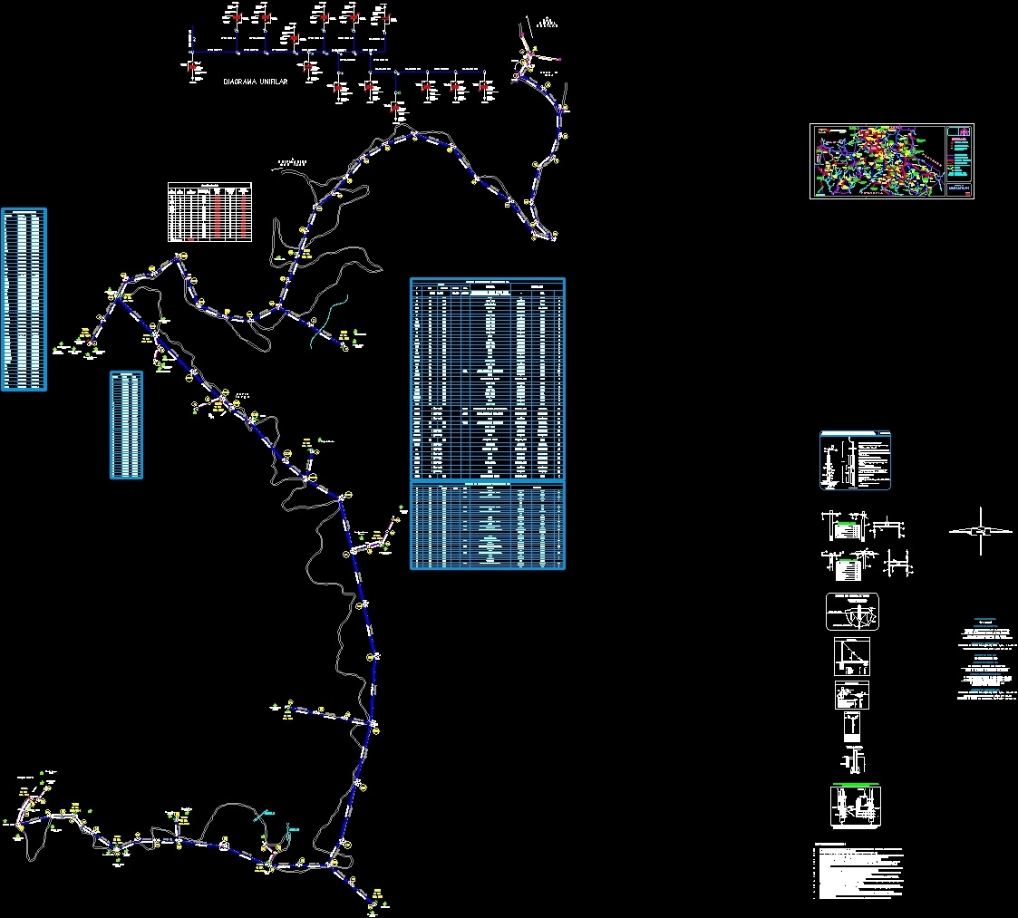 Online Distribution And Expansion Of New Network C DWG Full Project for ...