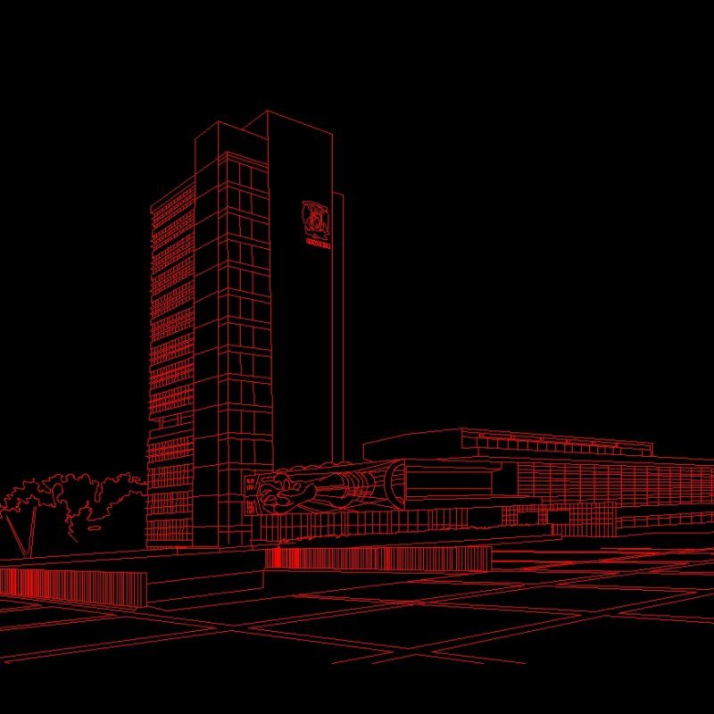 Outlook Rectory DWG Block for AutoCAD • Designs CAD