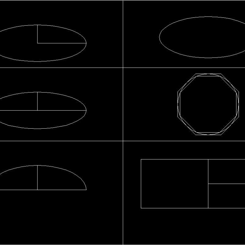 Ovals DWG Block for AutoCAD • Designs CAD