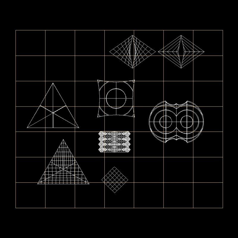Paraboloids Active Area 3D DWG Model for AutoCAD • Designs CAD