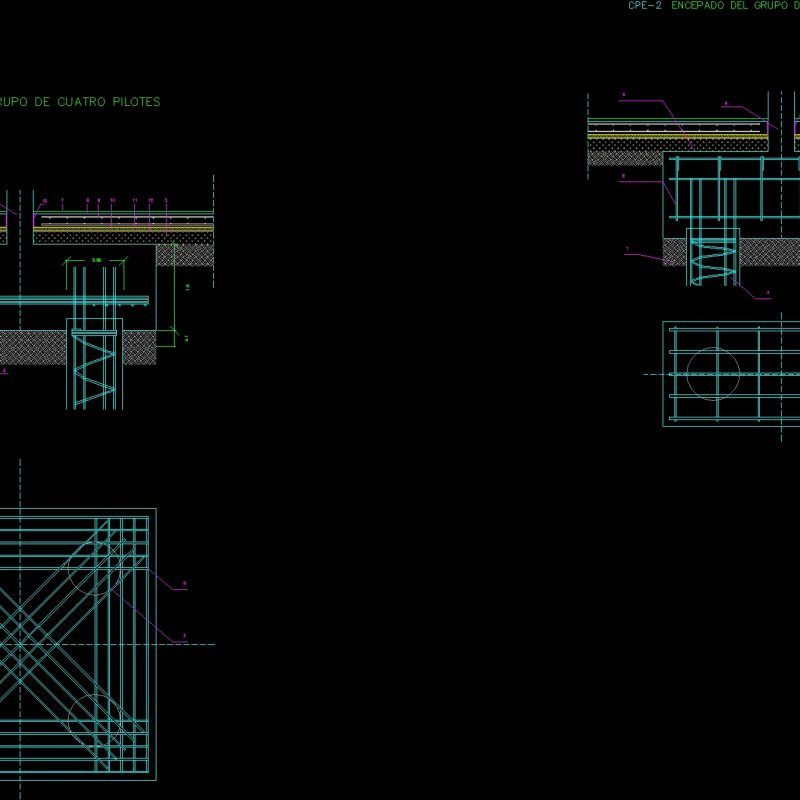 Piles DWG Block for AutoCAD • Designs CAD