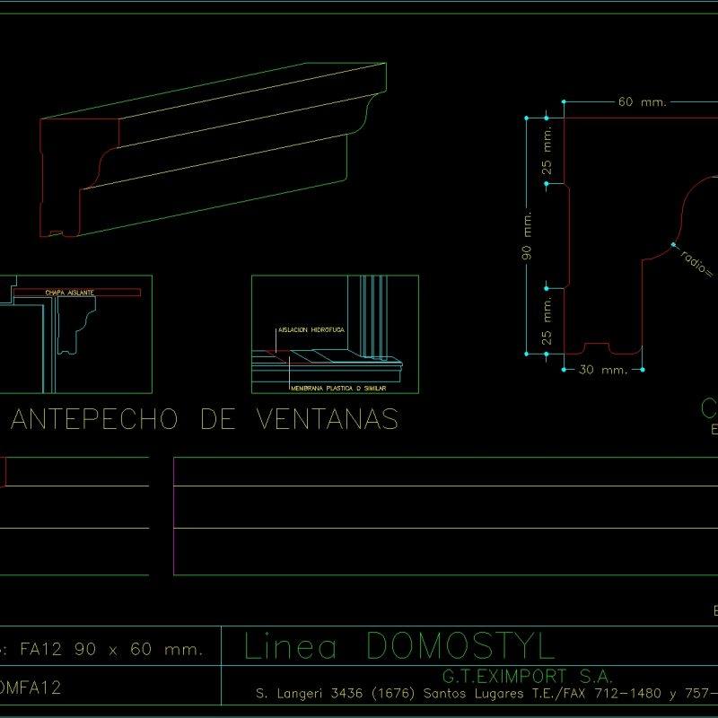 Plaster's Mouldin DWG Block for AutoCAD • Designs CAD