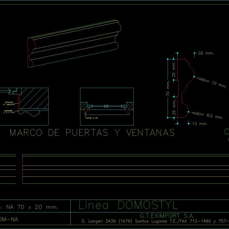 Plaster's Mouldings DWG Block for AutoCAD • Designs CAD