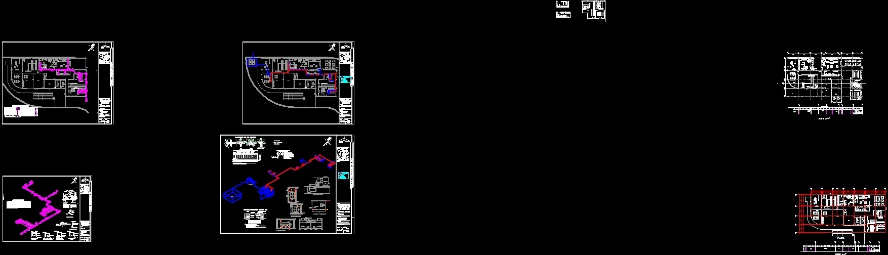 Plumbing Installation Hospital DWG Detail for AutoCAD • Designs CAD