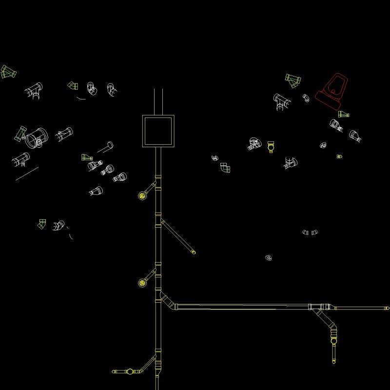 Plumbing Pipe DWG Block for AutoCAD • Designs CAD