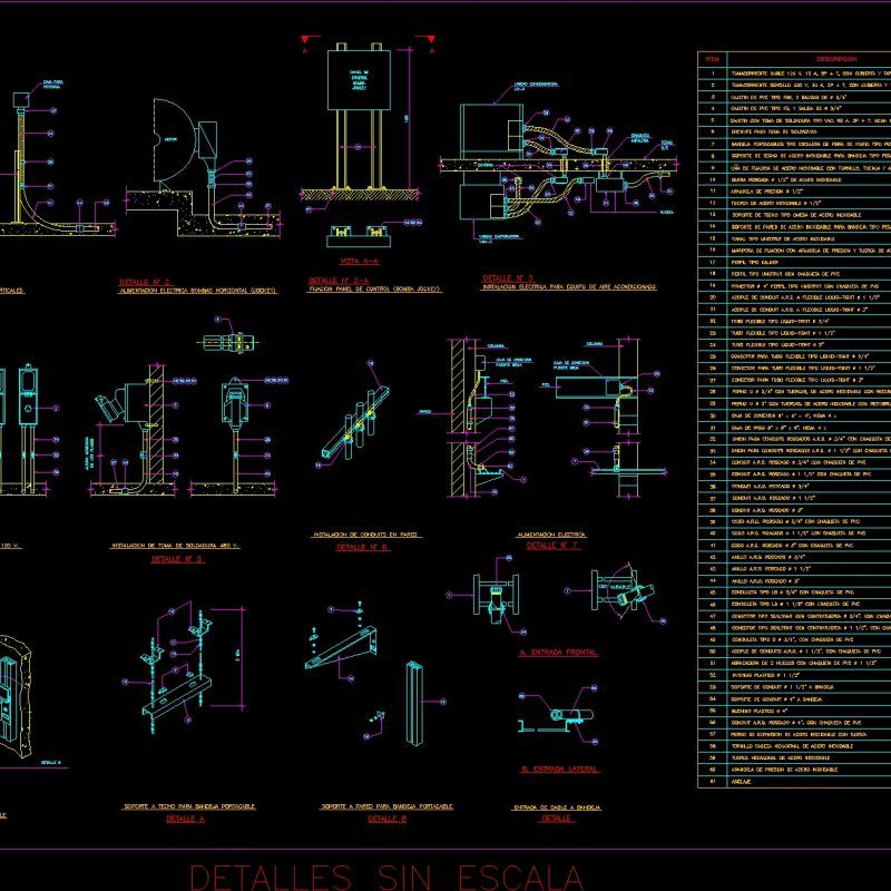 Power Details DWG Detail for AutoCAD • Designs CAD