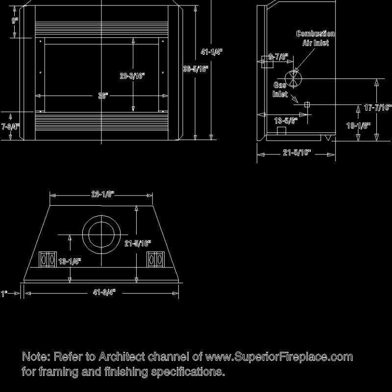 Prefabricated Fireplace Stove DWG Block for AutoCAD • Designs CAD Prefabricated Fireplace Stove DWG Block for AutoCAD • Designs CAD