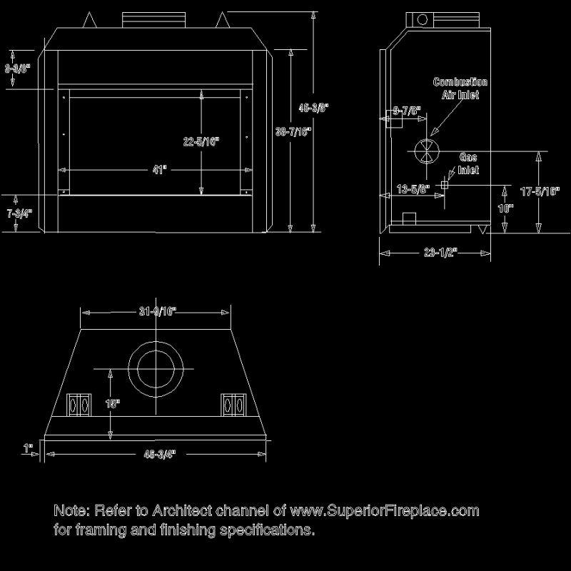 Prefabricated Fireplace Stove DWG Block for AutoCAD • Designs CAD Prefabricated Fireplace Stove DWG Block for AutoCAD • Designs CAD