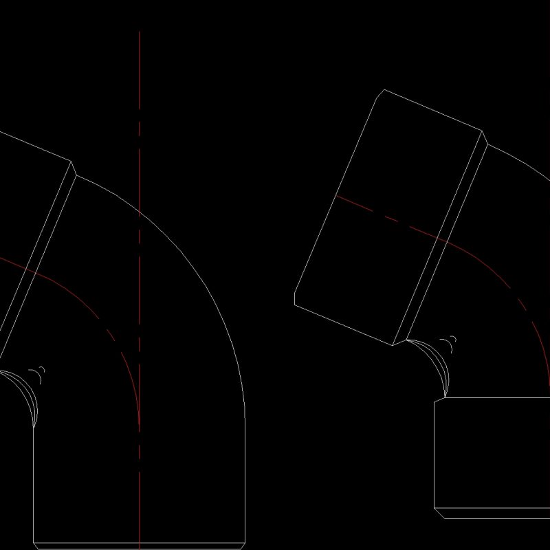 Pvc Accessories 2D DWG Elevation for AutoCAD • Designs CAD