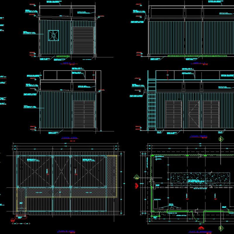 Refrigerator Room DWG Section for AutoCAD • Designs CAD