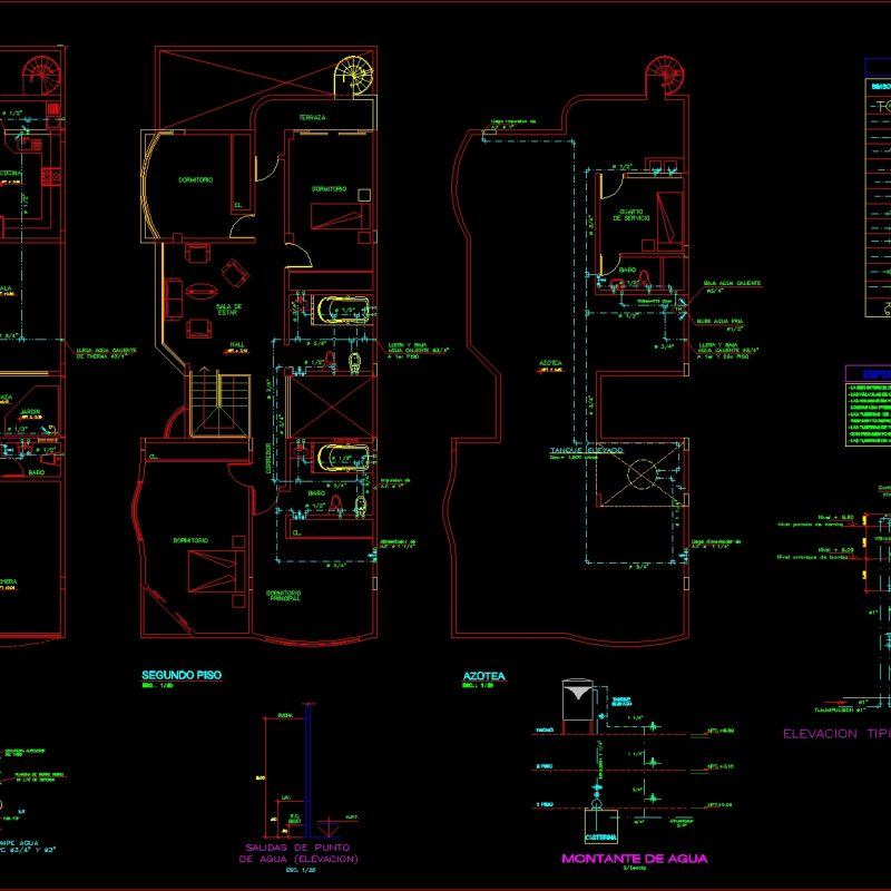 Sanitary Installation House Room DWG Block for AutoCAD • Designs CAD Sanitary Installation House Room DWG Block for AutoCAD • Designs CAD