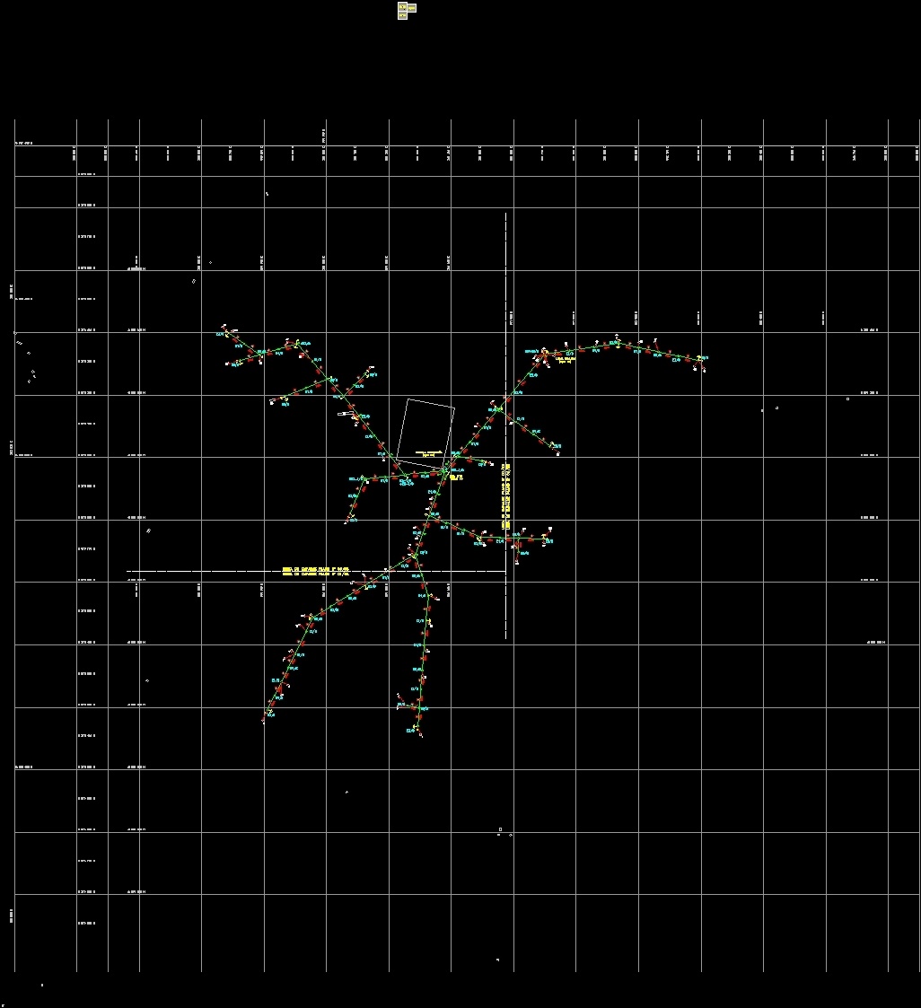 Secondary Networks And Household Connections DWG Block for AutoCAD ...