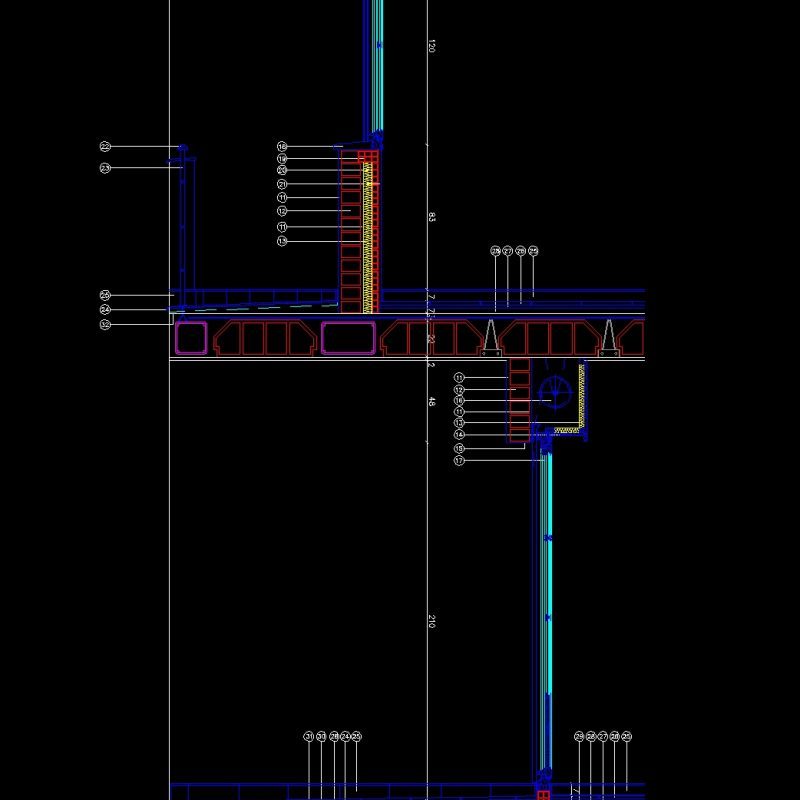 Several Sections 002 DWG Section for AutoCAD • Designs CAD