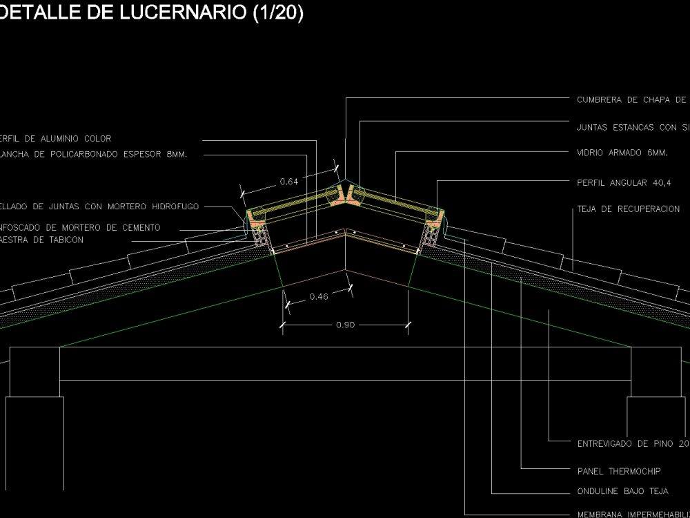 skylight_at_ridge_of_roof_with_wooden_beams_dwg_block_for_autocad_114 ...
