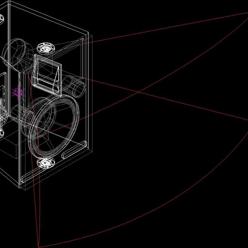 Speaker 3D DWG Model for AutoCAD • Designs CAD