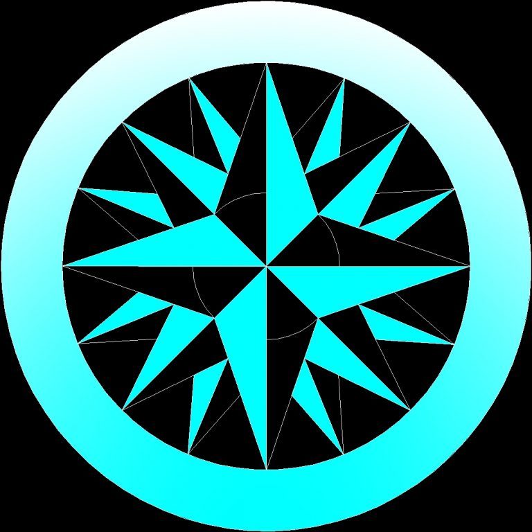 Star 2D DWG Block for AutoCAD • Designs CAD