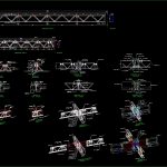 Steel Beams And Details Three- Dimensional With Slab DWG Detail for ...