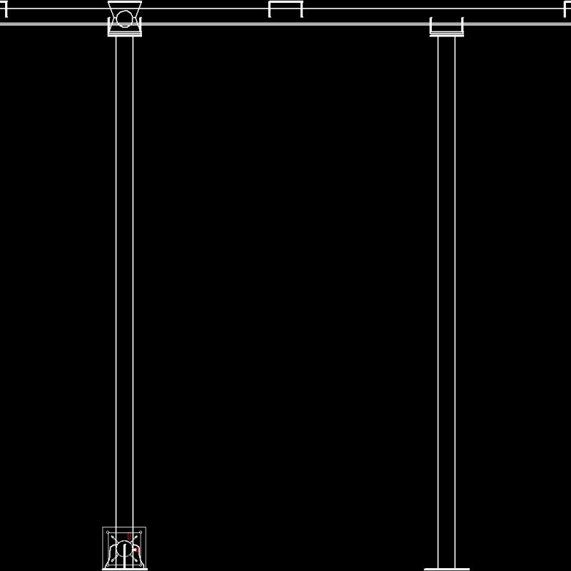 Structures For Substation Equipment Blocks 3 DWG Block for AutoCAD ...