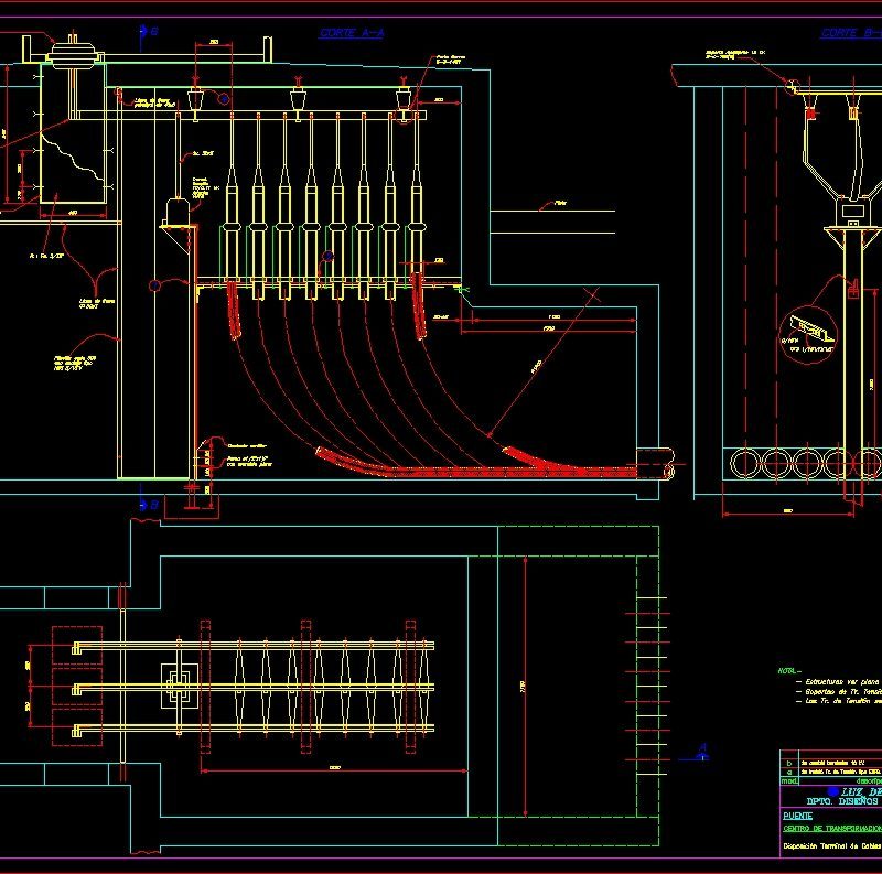 Substation Bridge DWG Block for AutoCAD • Designs CAD