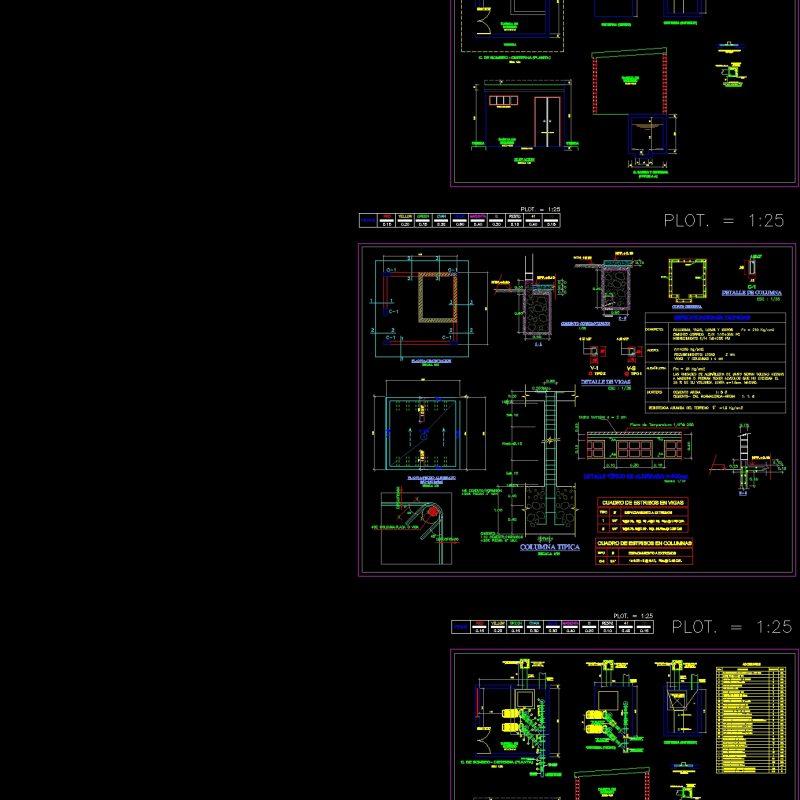 Tank Cistern 250m3 DWG Detail for AutoCAD | DesignsCAD