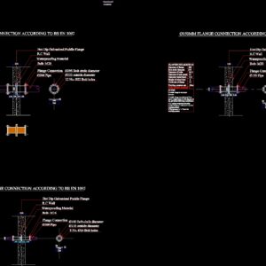 Tank Puddle Flanges DWG Section for AutoCAD | Designs CAD