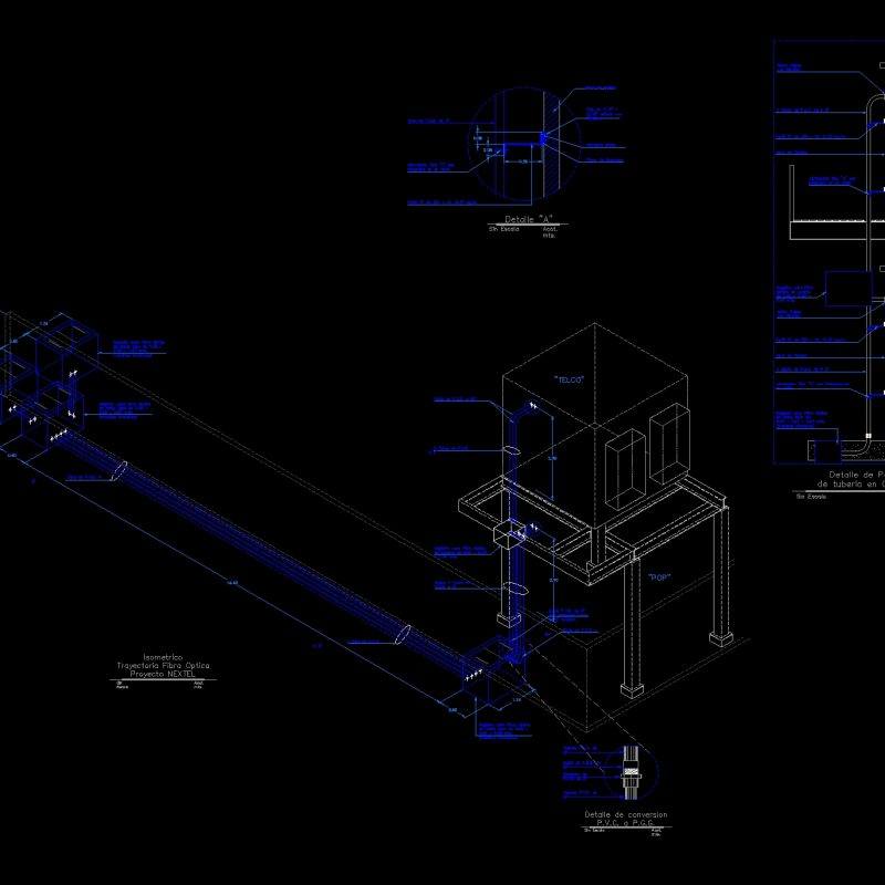 Telecom Sites Isometrics DWG Block for AutoCAD • Designs CAD