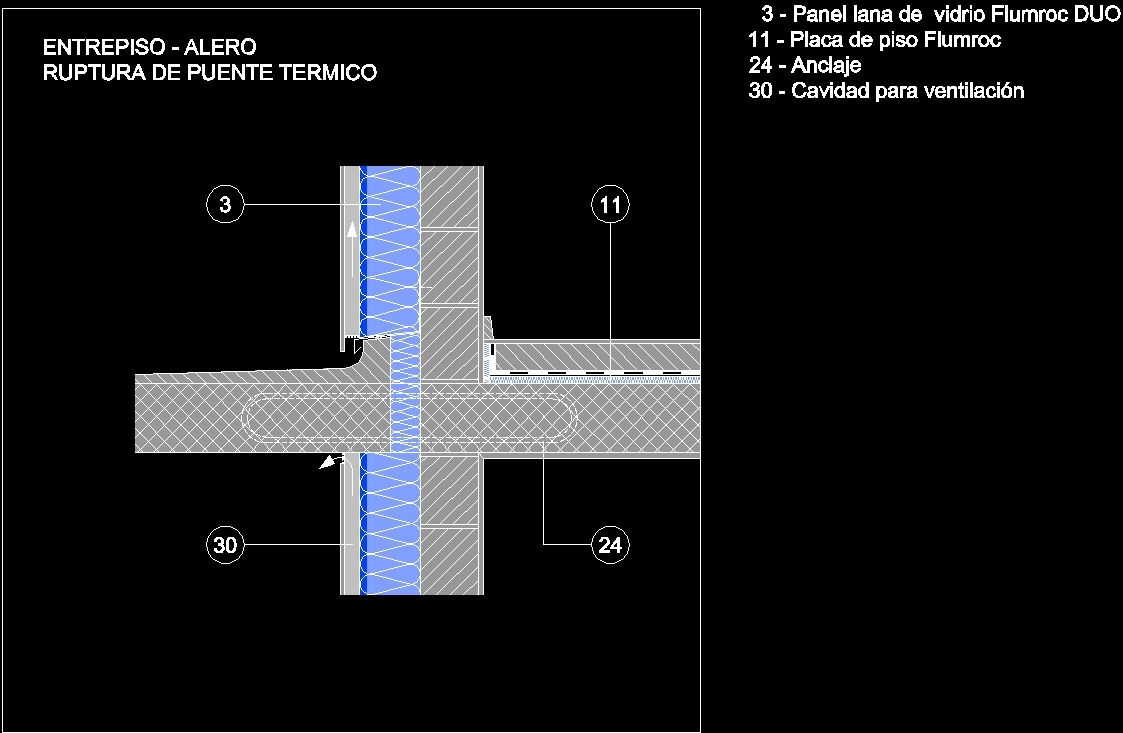 Thermal Insulations - Walls And Floors DWG Detail for AutoCAD • Designs CAD