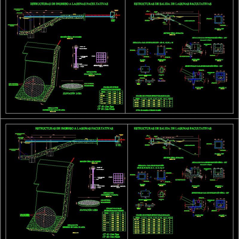 Treatment Lagoon DWG Block for AutoCAD • Designs CAD