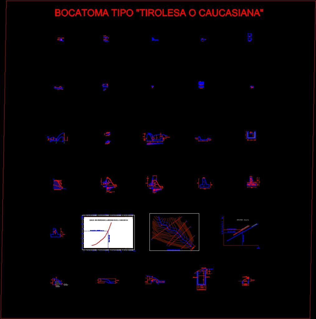 Tyrolean Type Intake Or Caucasian DWG Block for AutoCAD • Designs CAD