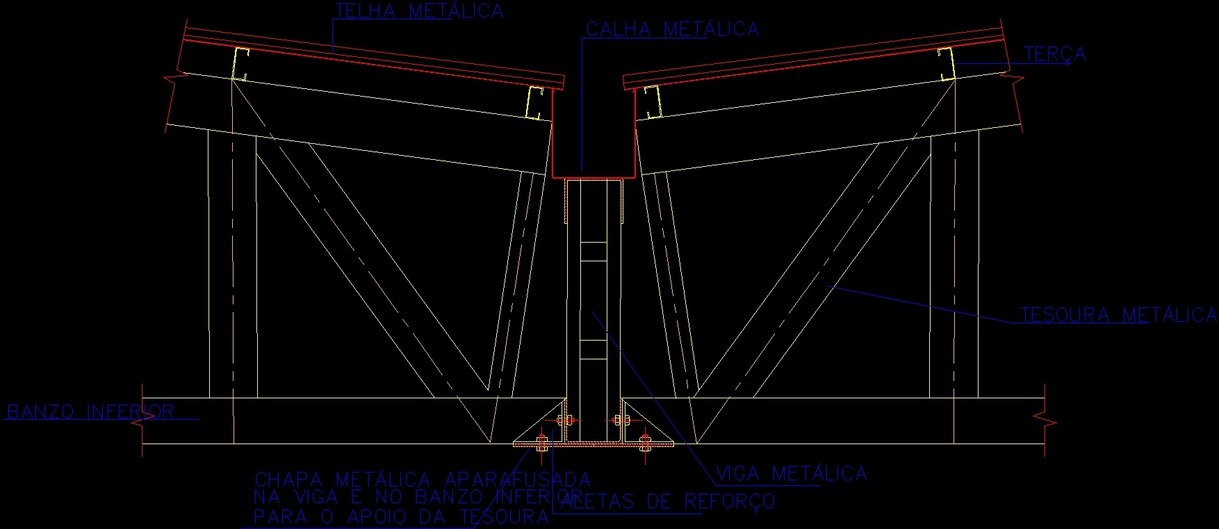 Union Cabriadas On Chute And Beam DWG Detail for AutoCAD • Designs CAD