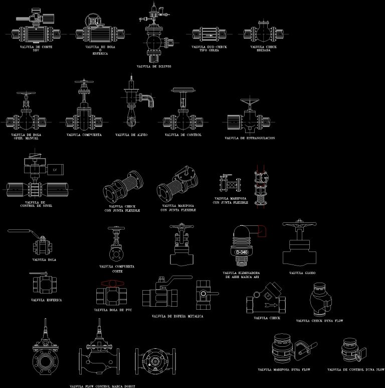 Valves DWG Block for AutoCAD • Designs CAD