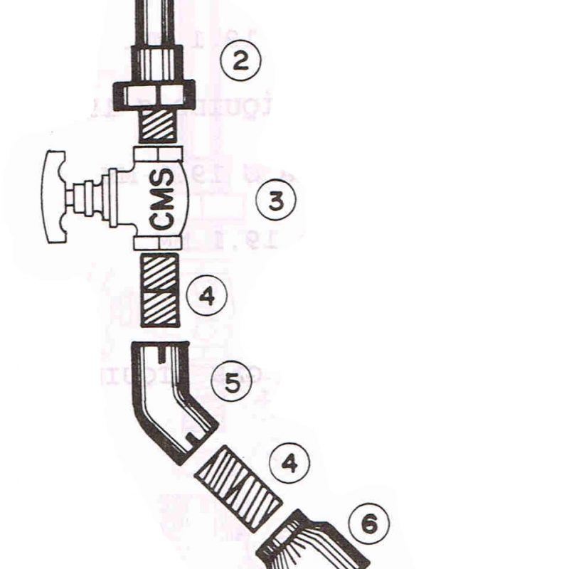 Gas Installation Detached House DWG Detail for AutoCAD • Designs CAD