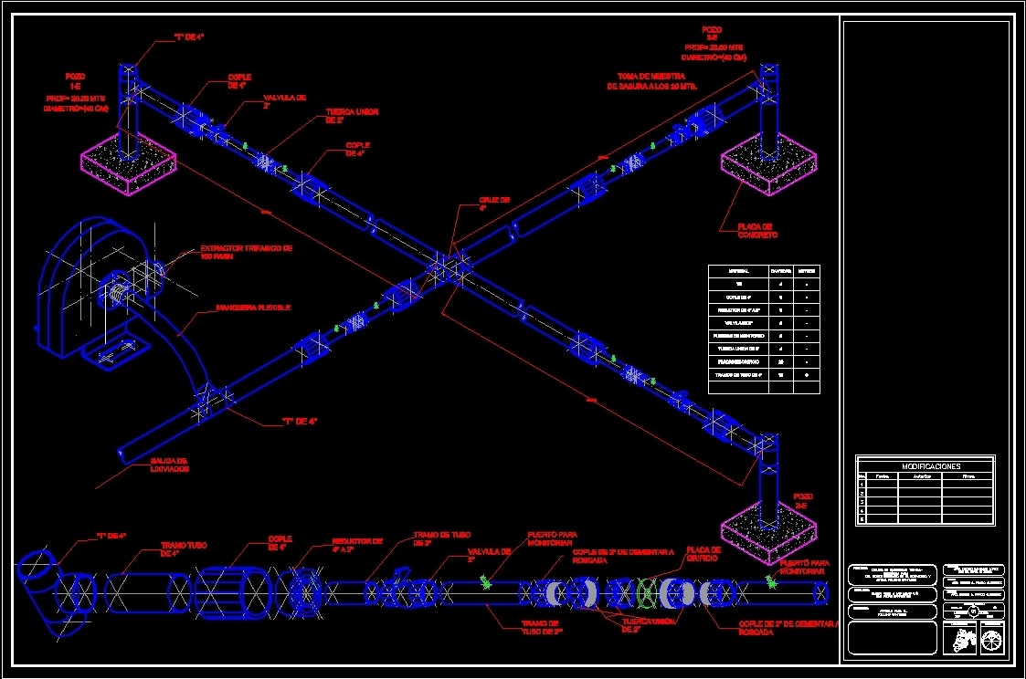Arrangement For Extraction Of Biogas DWG Block for AutoCAD • Designs CAD