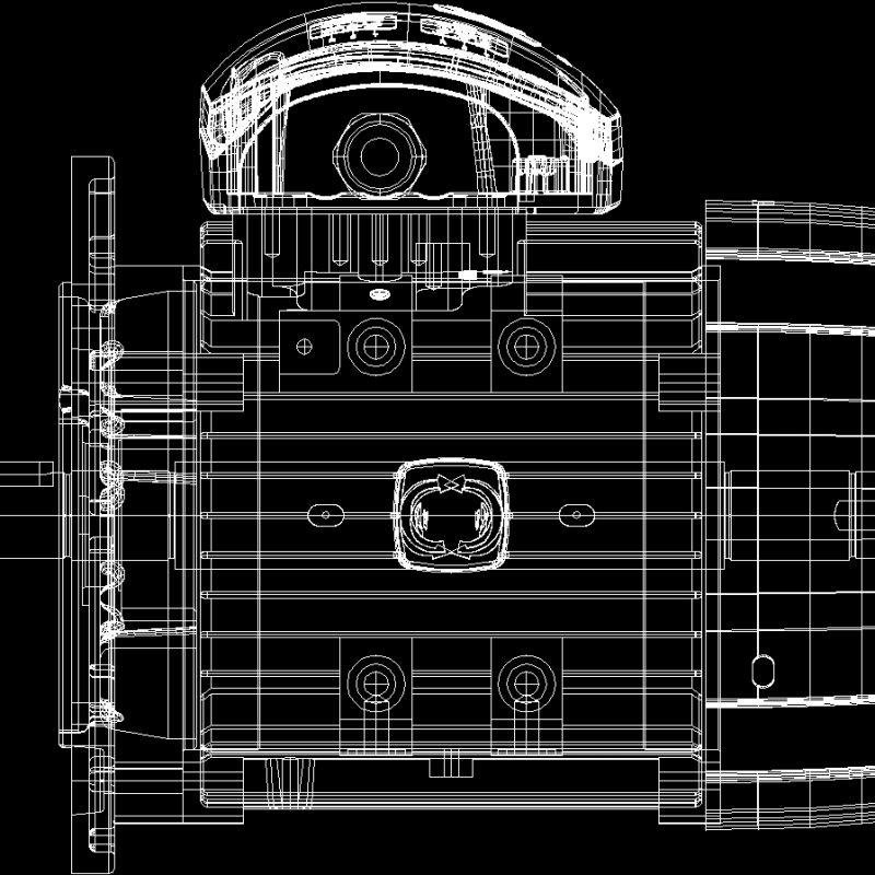 Basic Engine 3D DWG Model for AutoCAD • Designs CAD