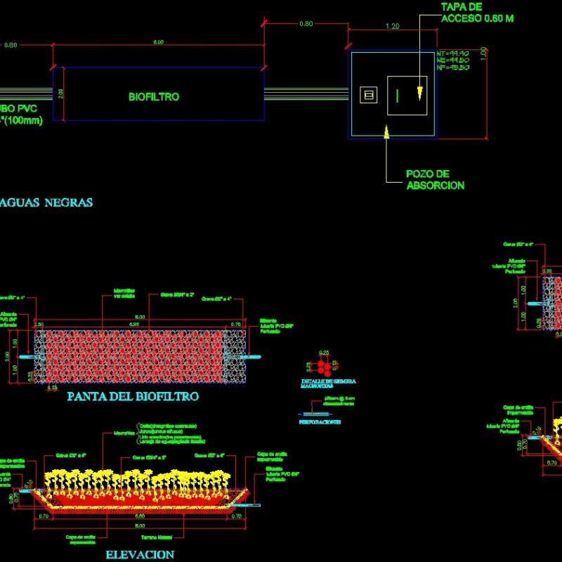 Biofilter DWG Block for AutoCAD • Designs CAD