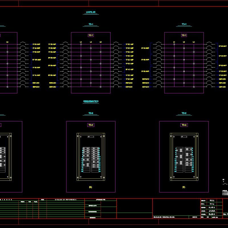 Board Distribution DWG Block for AutoCAD • Designs CAD