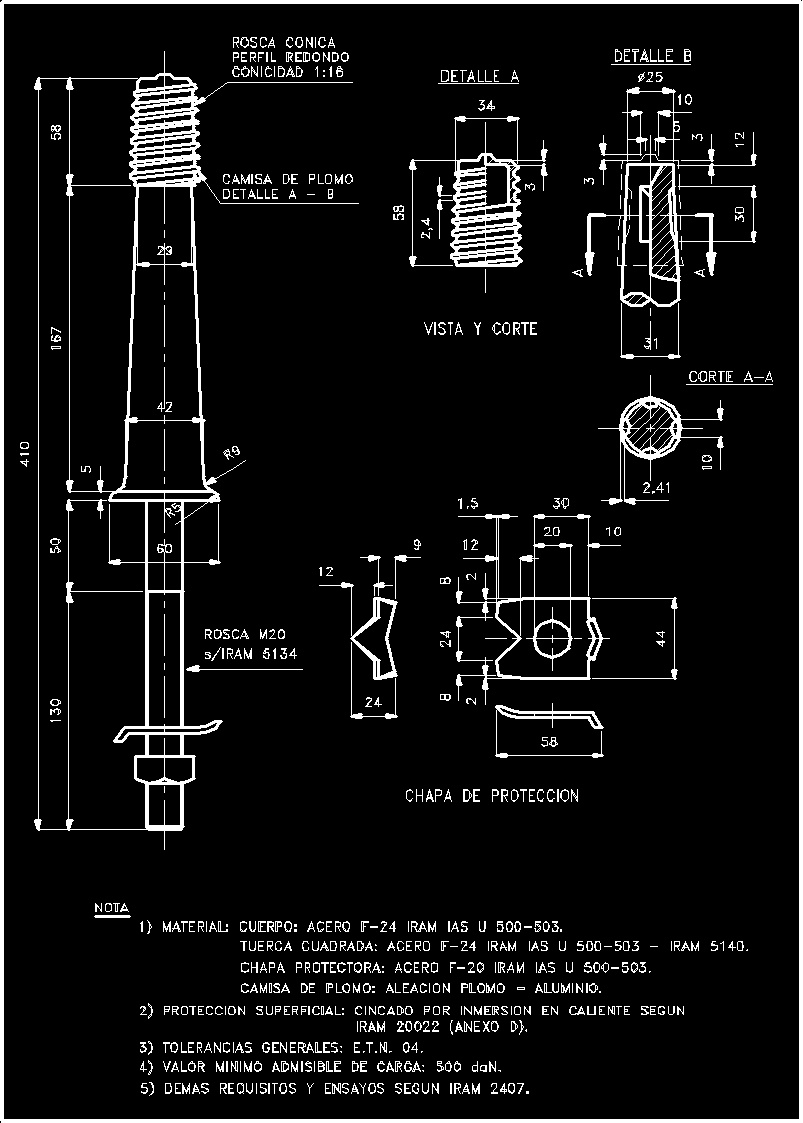 Bolts For Insulators Mt DWG Block for AutoCAD • Designs CAD