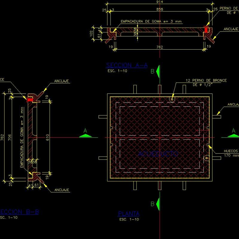 Breakdown Cover DWG Block for AutoCAD | DesignsCAD