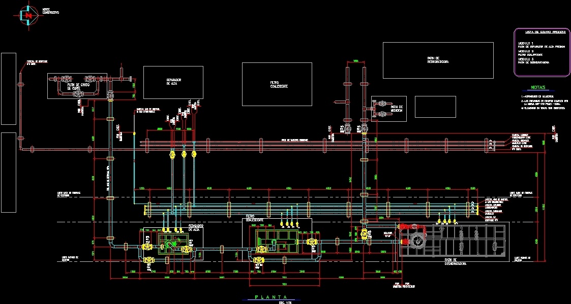 Collection Site For Natural Gas DWG Block for AutoCAD • Designs CAD