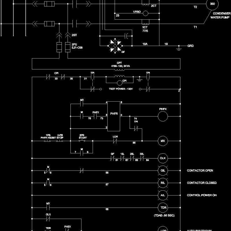 Condenser Water Pump DWG Block for AutoCAD • Designs CAD