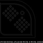 Corner Shower DWG Plan for AutoCAD • Designs CAD