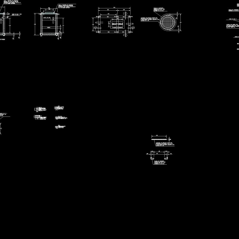 Detail Absorbing Well DWG Detail for AutoCAD • Designs CAD